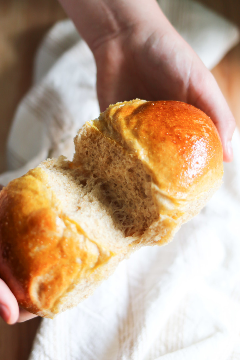 You Won't Believe They Are 100% Whole Wheat Rolls Recipe - The Keeper ...
