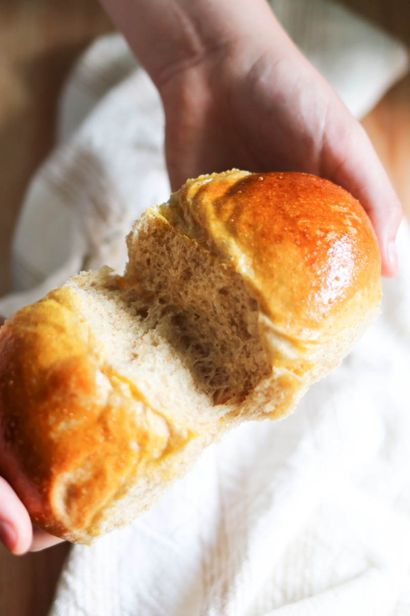 You Won't Believe They Are 100% Whole Wheat Rolls Recipe - The Keeper ...